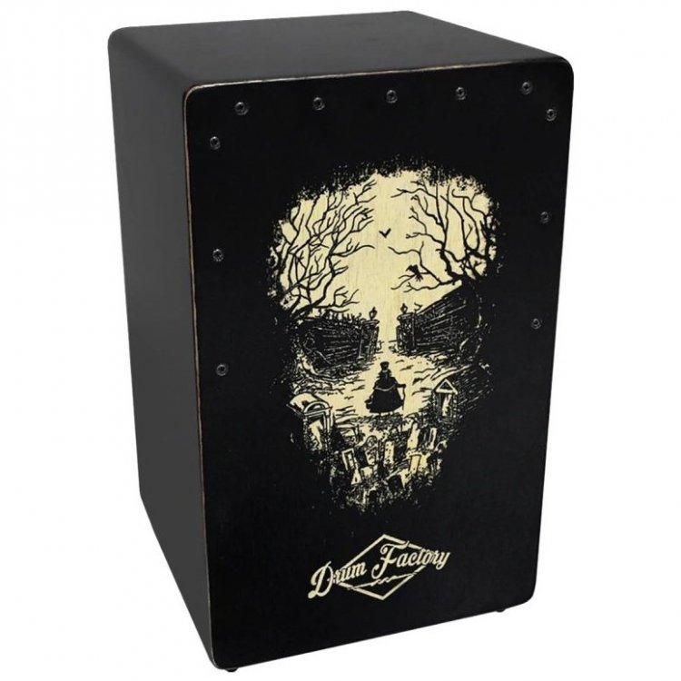Кахон Palm Percussion DARK SERIES CAJON HAUNTED MANSION - купити Кахони ...