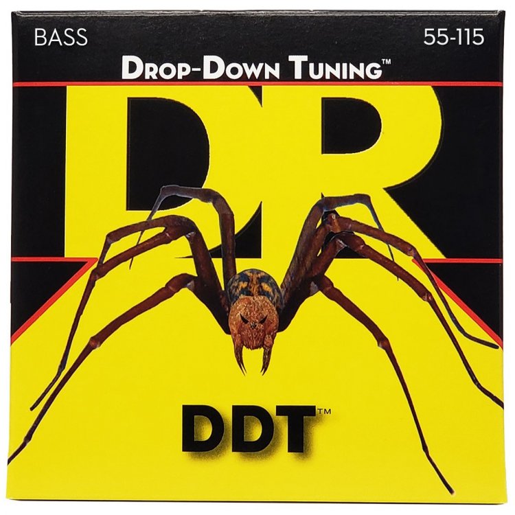 Струни для бас-гітари DR STRINGS DDT DROP DOWN TUNING BASS - HEAVIER (55-115) - купити Струни ...